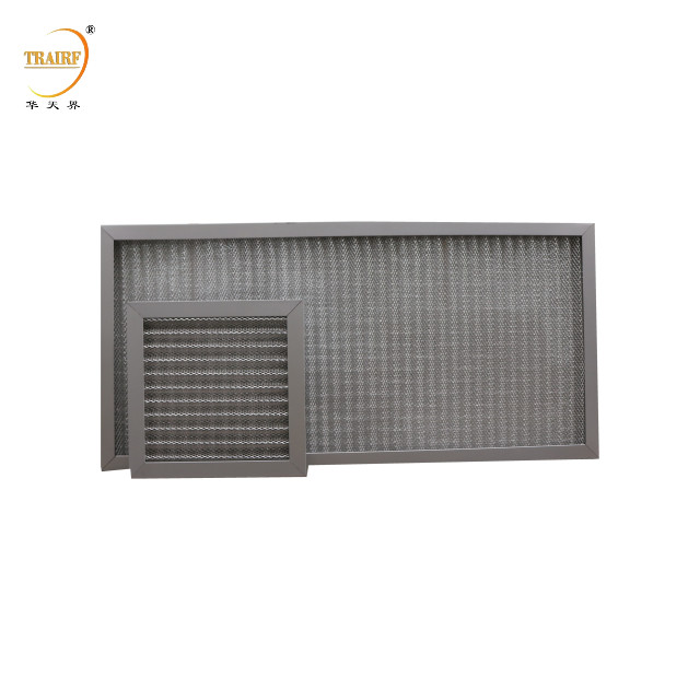 Industrial Air AHU Dust Aluminum Mesh Pre Filter for Clean Room